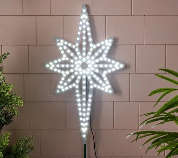 BETHLEHEM LIGHTS As Is 24' Indoor/outdoor Ill Bethlehem Star - One-color