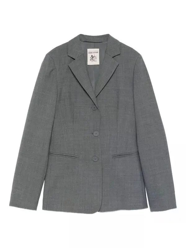SEMICOUTURE Herminia Button-fastening Blazer