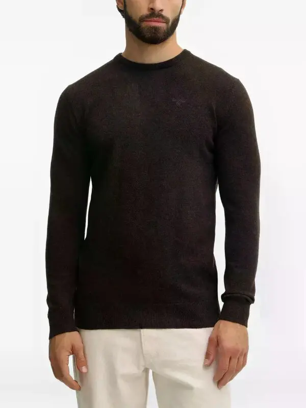 Barbour Logo Knit Top - Brown