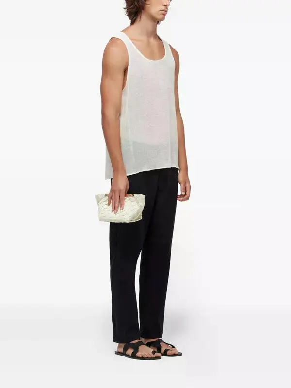 OSKLEN Semi-sheer Tank Top