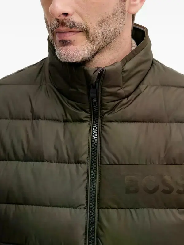 BOSS Quilted Zip-up Gilet