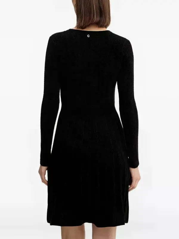 Guess Long-sleeve A-line Mini Dress