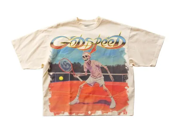 GODSPEED Top Spin T-shirt - Bone