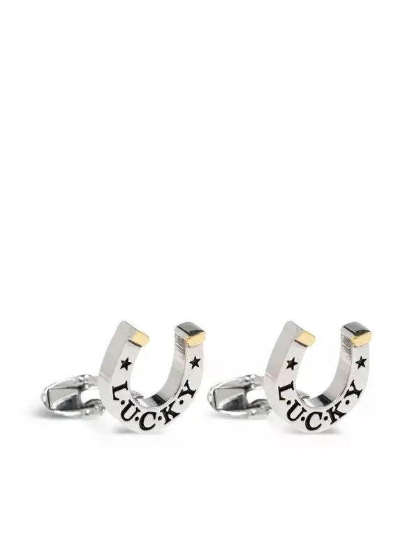 Paul Smith Horseshoe Cufflinks - Silver