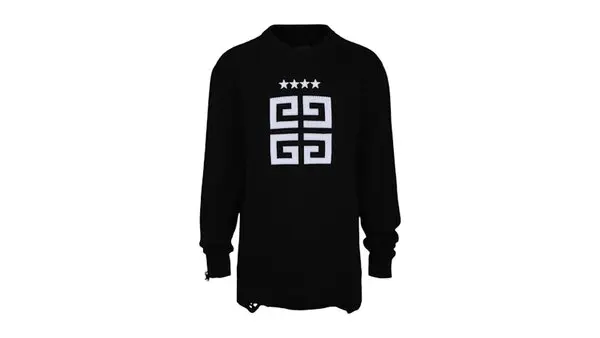 Givenchy Embroidered Star 4g Logo Sweater
