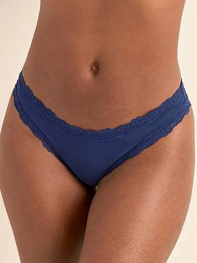 Victoria's Secret Adore Me Lena Cheeky Panty - Blue
