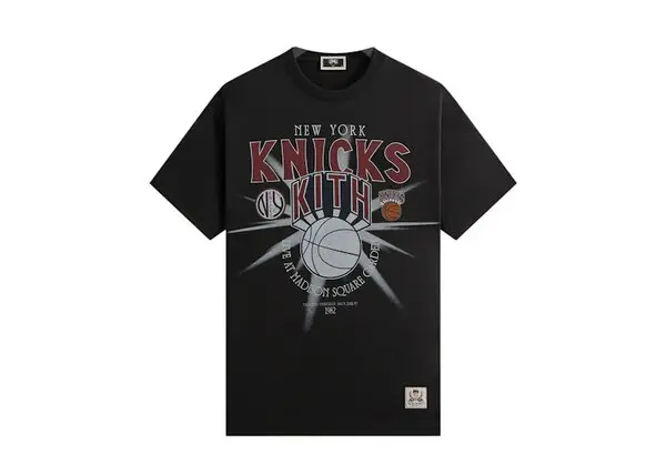 Kith X New York Knicks Madison Square Garden Burst Jones Tee Shirt