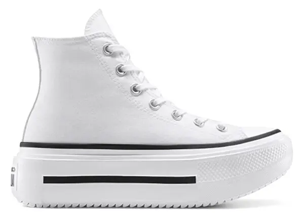 CONVERSE Chuck Taylor All Star Lift Double Stack Hi - White/black