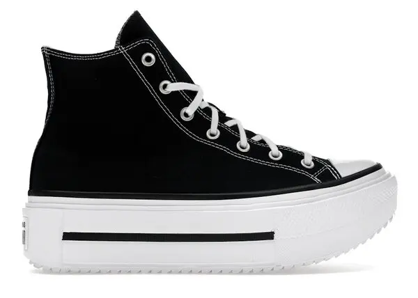 CONVERSE Chuck Taylor All Star Lift Double Stack Hi - Black/white