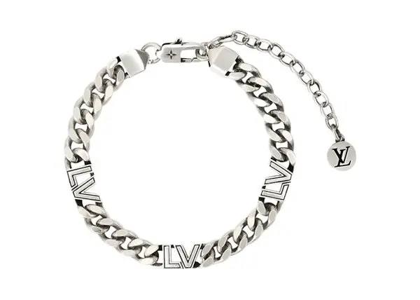LOUIS VUITTON Club Bracelet - Stearling Silver