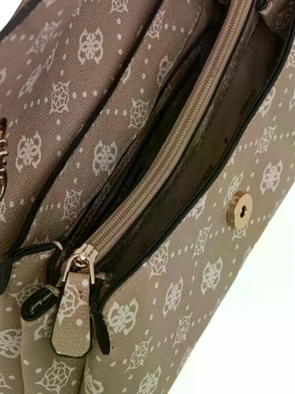 Guess 4g Monogram-pattern Tote