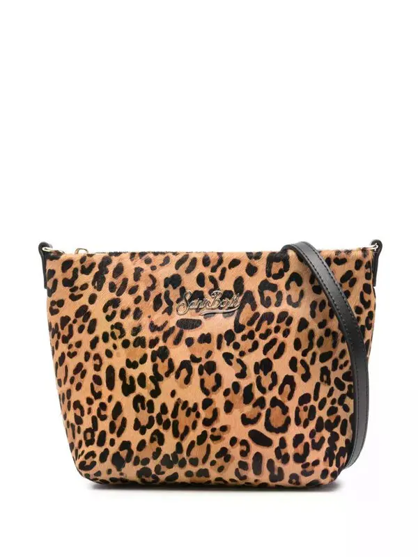 MC2 SAINT BARTH Aline Brushed Leather Shoulder Bag