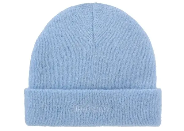 Supreme Mohair Beanie - Light Blue