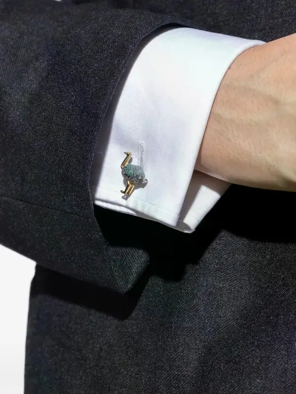 Paul Smith Bird Cufflinks - Silver