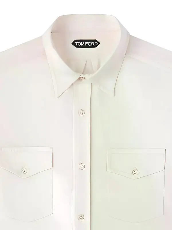 TOM FORD Button-down Silk Shirt