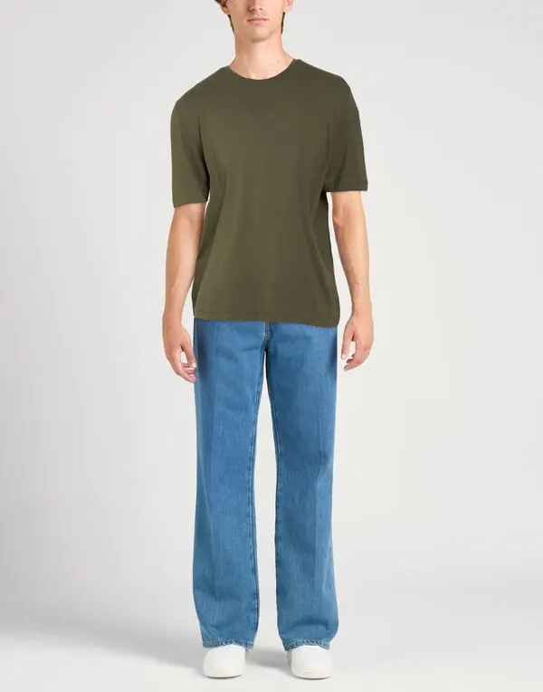 BOSS T-shirt Size Cotton, Elastane - Green