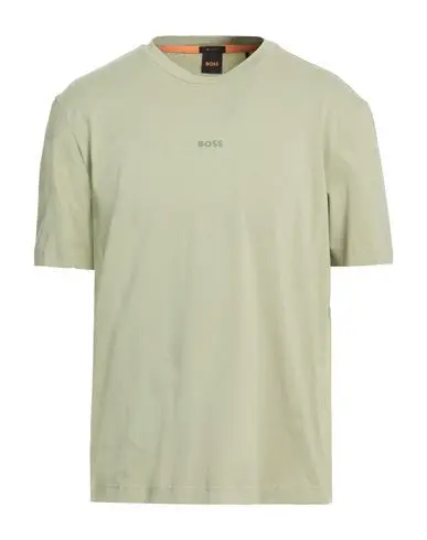 BOSS T-shirt Size Cotton, Elastane - Sage Green
