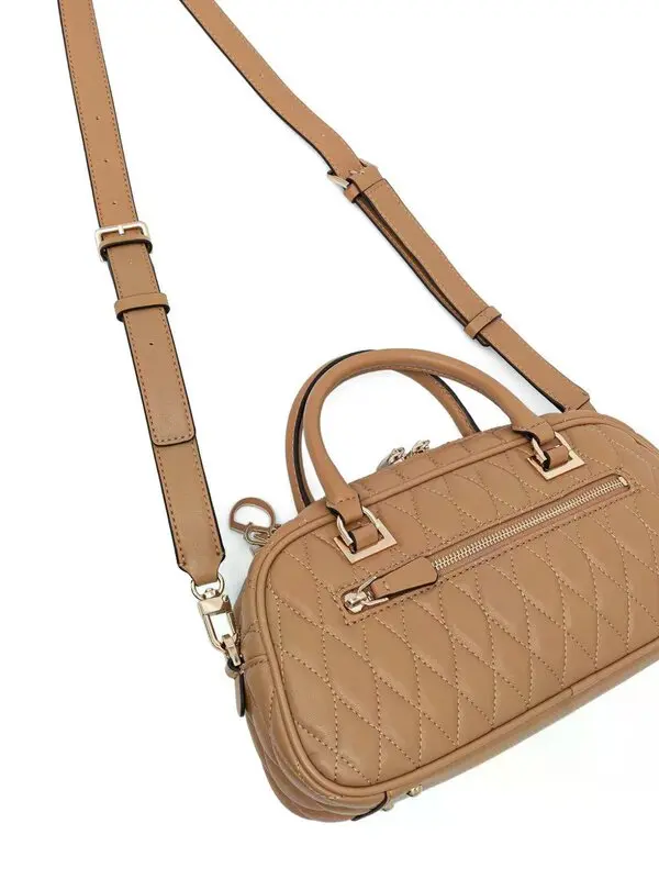 Guess Quilted Charm Tote Bag - Neutrals