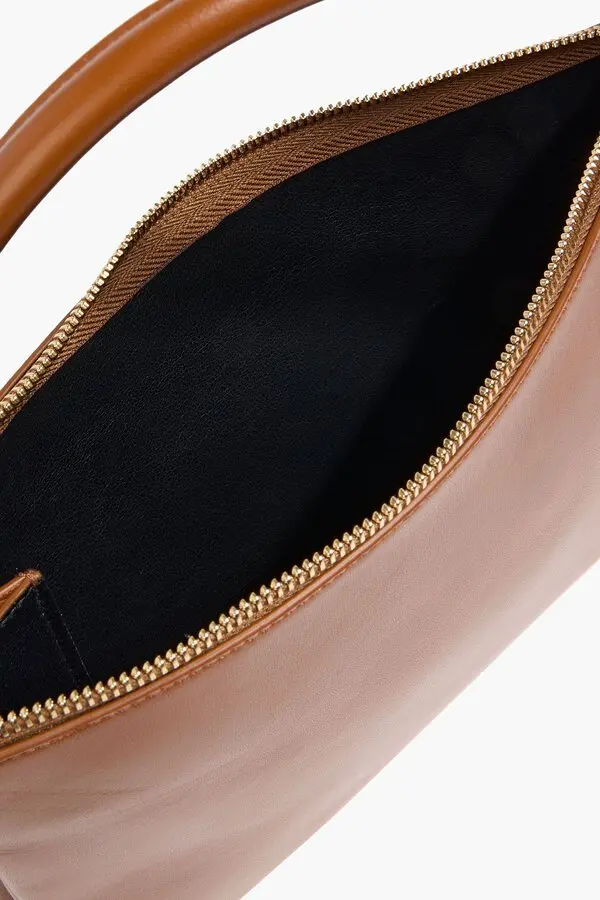 JIL SANDER Leather Shoulder Bag