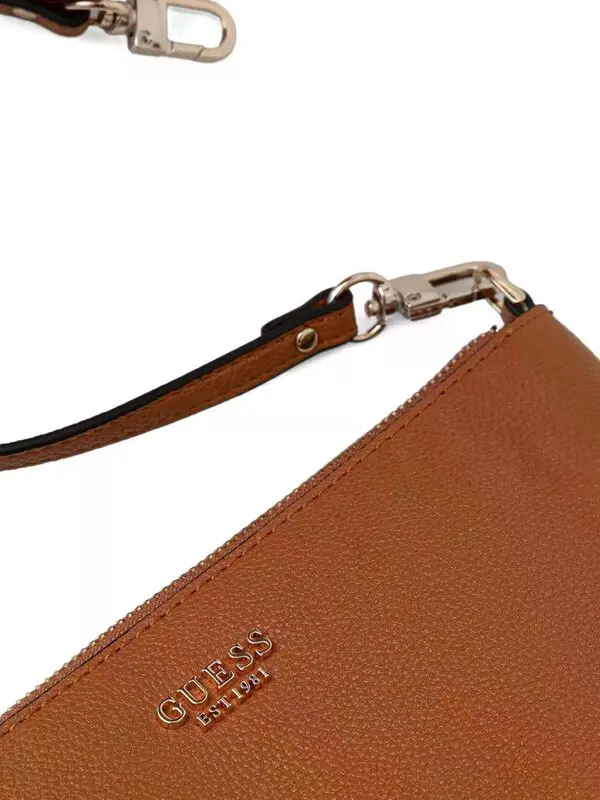 Guess Meridian Ii Shoulder Bag - Brown