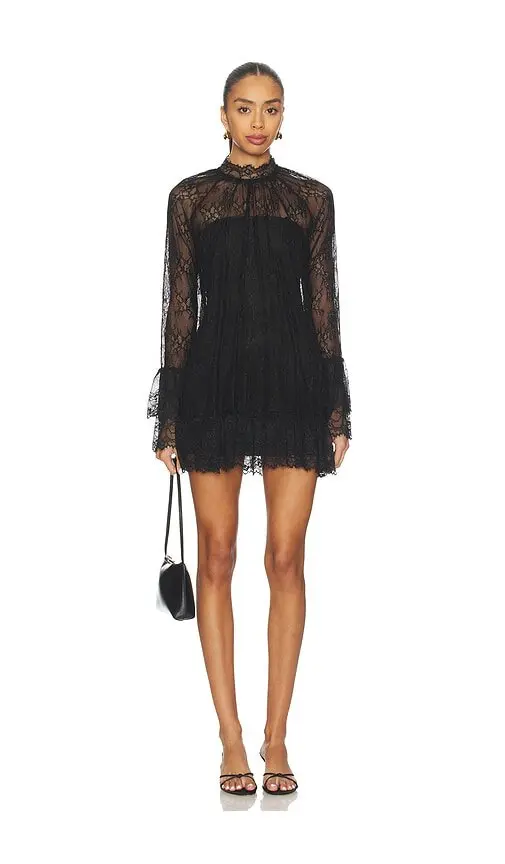 MORE TO COME Olisa Mini Dress - Black