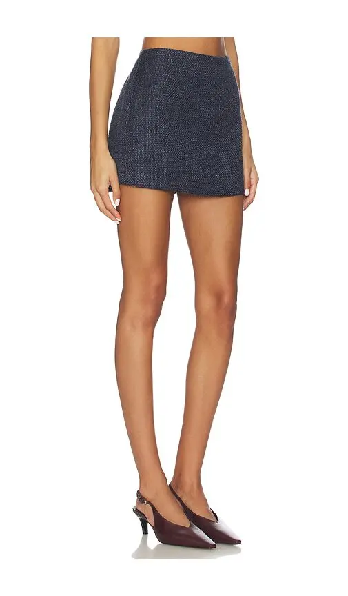 MORE TO COME Fawm Mini Skirt - Navy