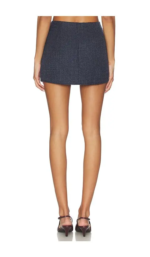 MORE TO COME Fawm Mini Skirt - Navy