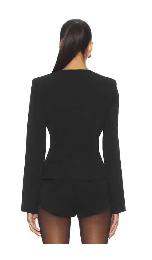 MORE TO COME Alicia Bow Front Top