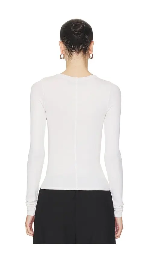 Enza Costa Silk Rib Essential Crew