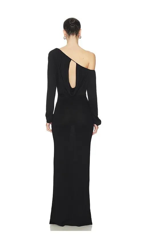 Aya Muse Sola Maxi Dress In Black - 65% Off | Editorialist