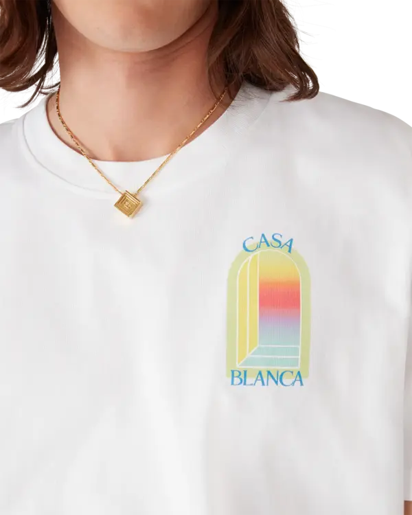 Casablanca L'arche Short Sleeve T-shirt - Multicolor