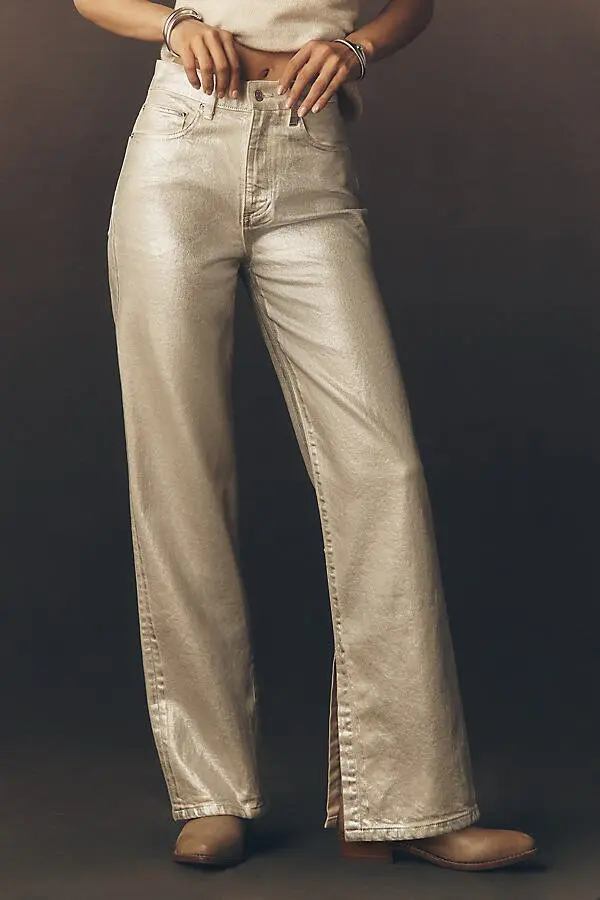 LE JEAN 90s High-rise Straight Jeans