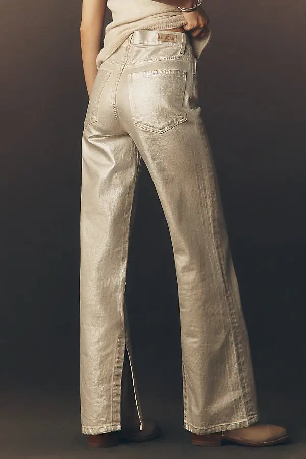 LE JEAN 90s High-rise Straight Jeans