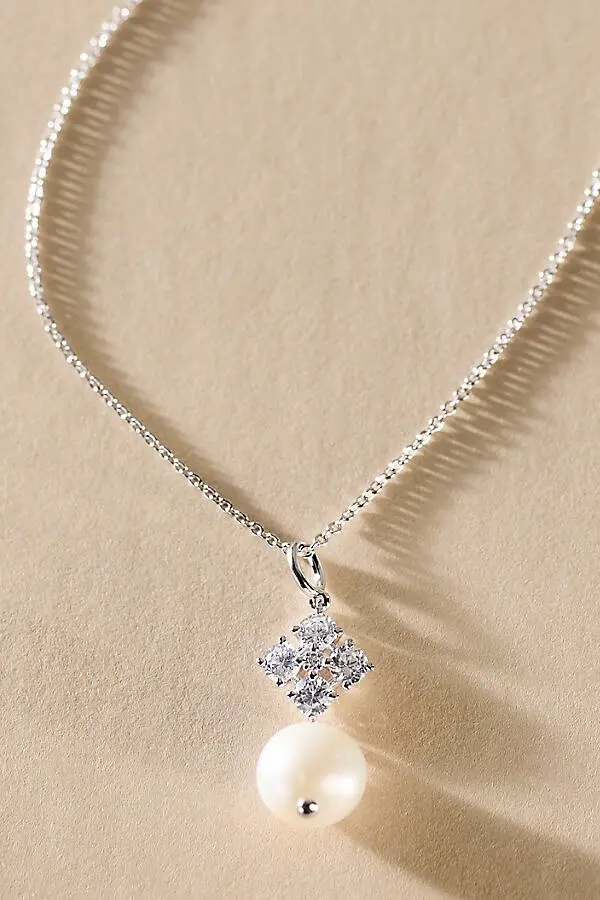 Nadri Blair Pearl Pendant Necklace