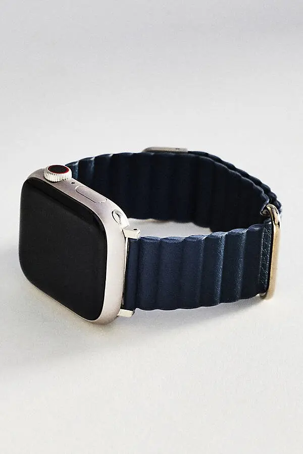 POSH TECH Dakota Magnetic Apple Watch Band - Navy