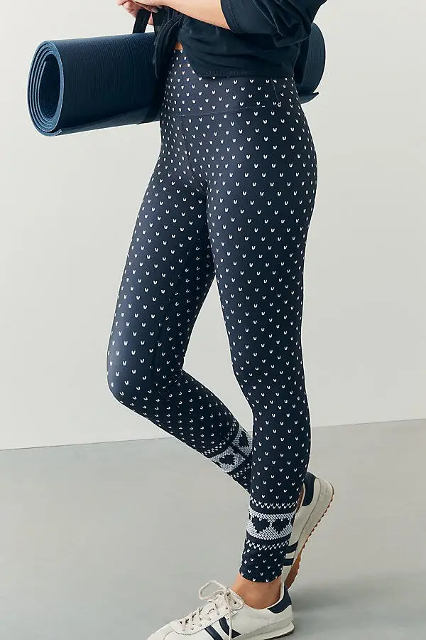 Beach Riot Piper Legggs - Black Pattern