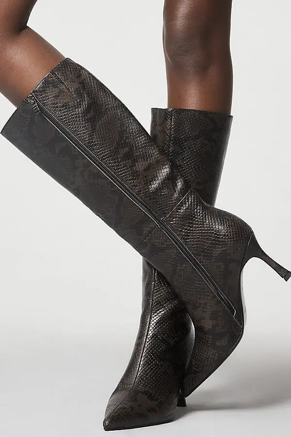 BLACK SUEDE STUDIO Draya 80 Pointed-toe Boots