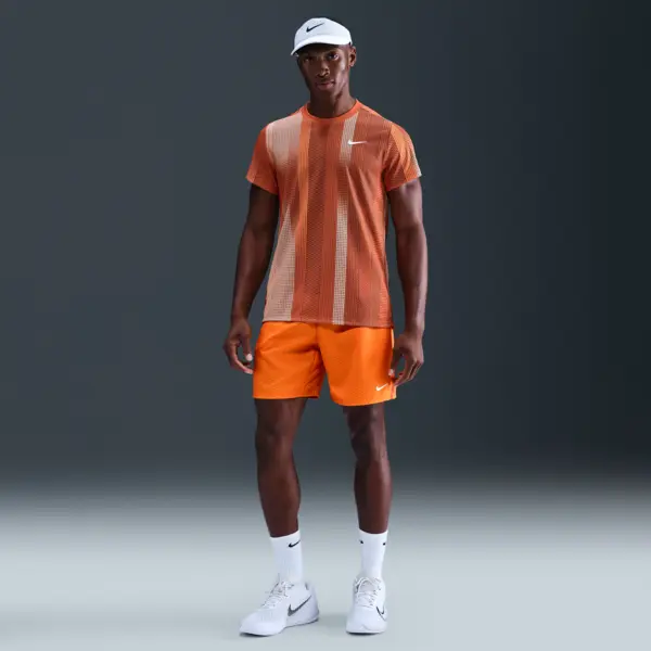 Nike Court Victory Dri-fit 7" Tennis Shorts - Orange