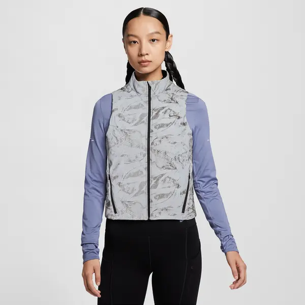 Nike Swift Therma-fit Adv Reflective Running Vest - Grey