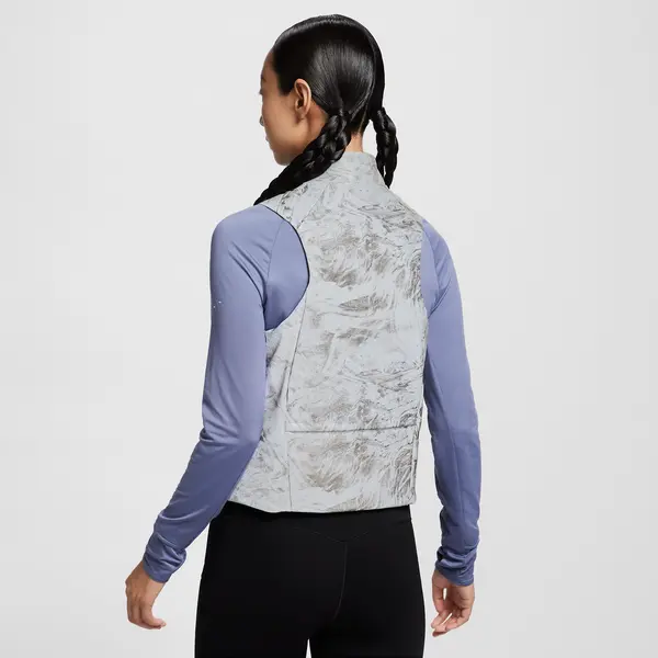 Nike Swift Therma-fit Adv Reflective Running Vest - Grey