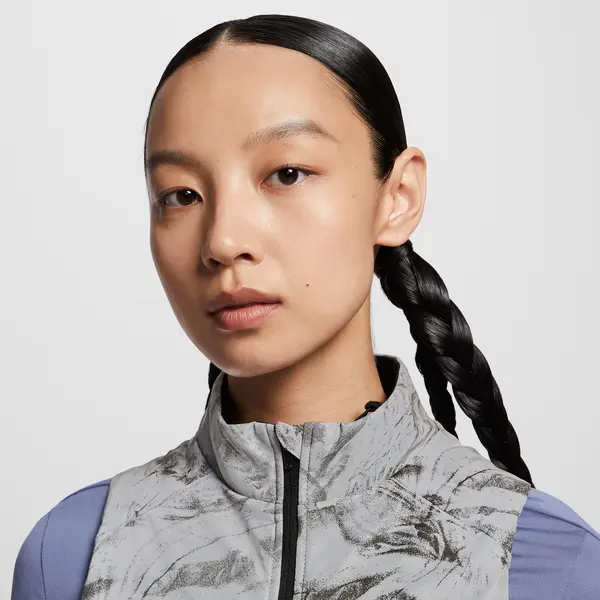 Nike Swift Therma-fit Adv Reflective Running Vest - Grey