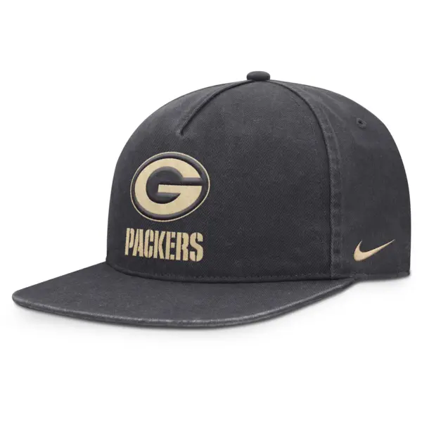 Nike Green Bay Packers Pro Nfl Adjustable Hat - Grey