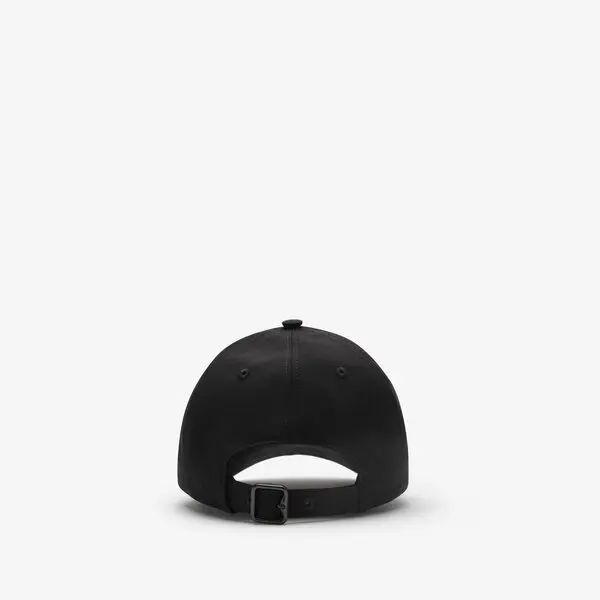 Burberry Cursive Logo Gabardine Baseball Cap