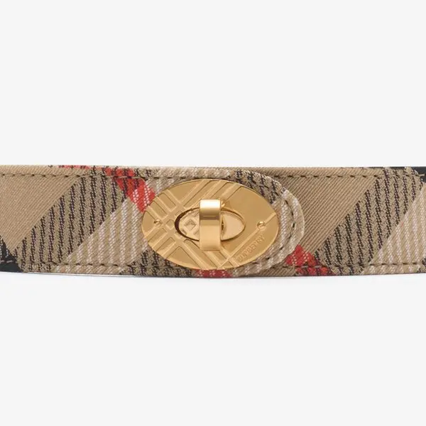 Burberry Cotswolds Check Belt