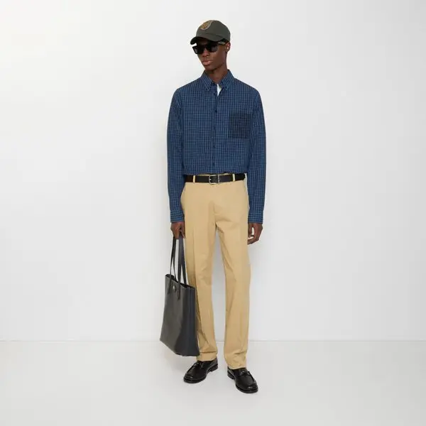 Burberry Cotton Twill Chinos - Hamper Beige