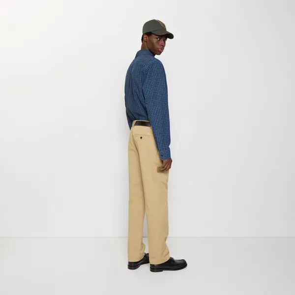 Burberry Cotton Twill Chinos - Hamper Beige