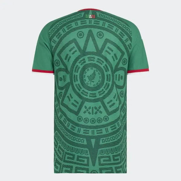 Adidas Mexico 26 Home Authentic Jersey - Bold Green