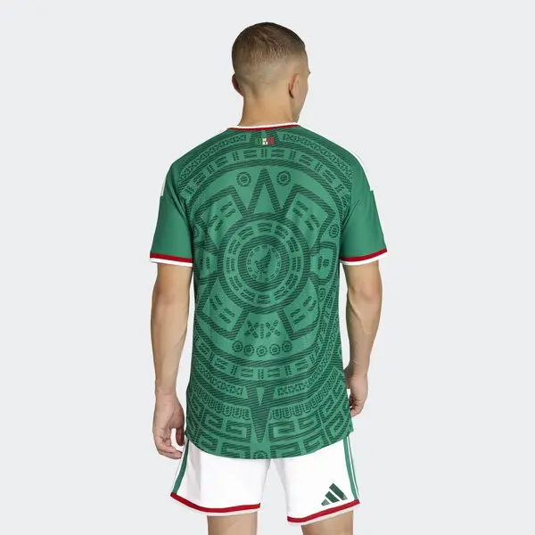 Adidas Mexico 26 Home Authentic Jersey - Bold Green
