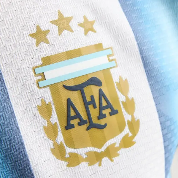 Adidas Argentina 26 Home Authentic Jersey - White / Icey Blue / Light Blue