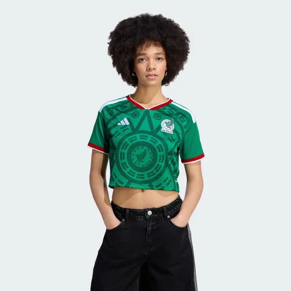 Adidas Mexico 26 Home Cropped Jersey